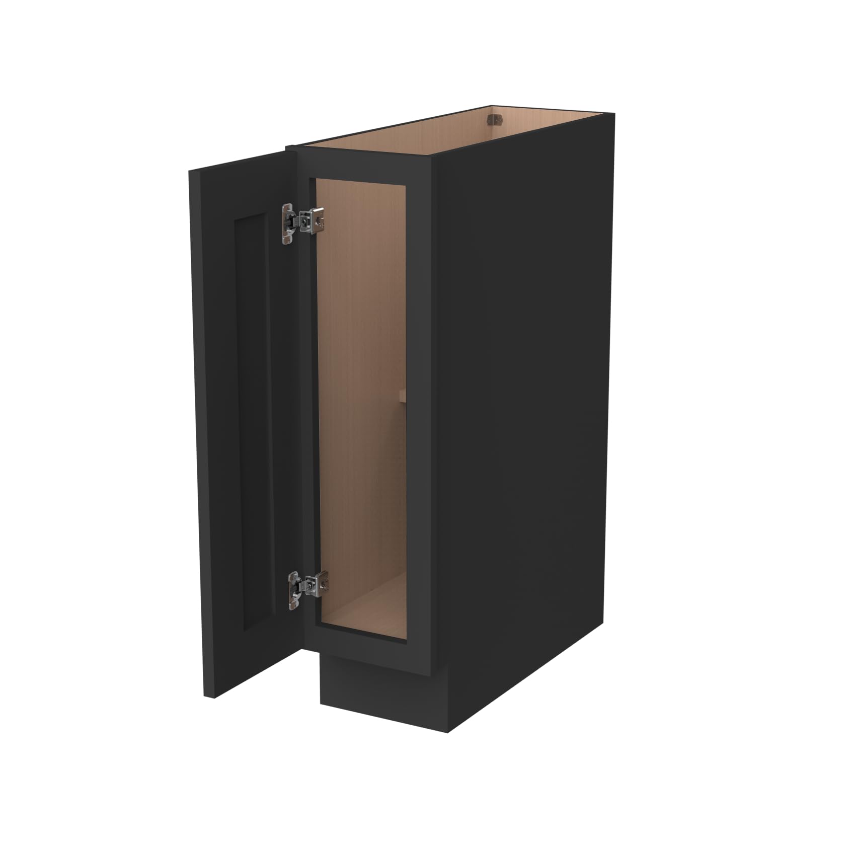 Amazon.com: Solid Wood RTA Full High Door Cabinet Tray Base Cabinet ...