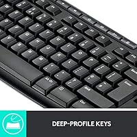 Amazon.com: Logitech MK270 Wireless Keyboard and Mouse Combo — Keyboard ...