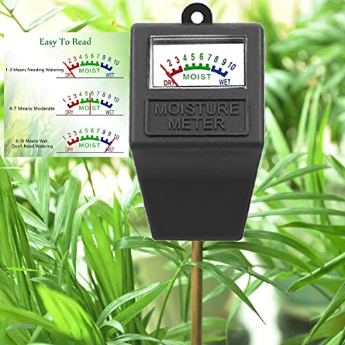 Hathdia Soil Moisture Meter,Plant Hygrometer Moisture Sensor Plant ...