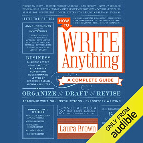 Amazon.com: How to Write Anything: A Complete Guide (Audible Audio ...