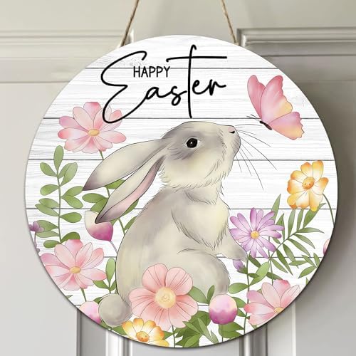 Amazon.com: Easter Door Decorations Easter Wall Decor Easter Wreaths ...