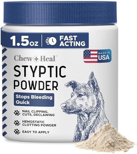 Styptic Powder for Dogs, Cats, and Other Animals - 1.5 oz - Quick Stop ...