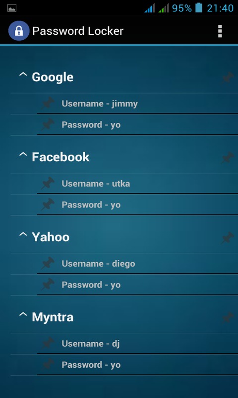 Password Locker - App on Amazon Appstore