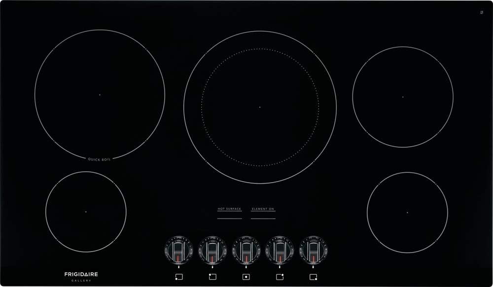 Amazon.com: Frigidaire FGEC3648UB 36" Gallery Series Electric Cooktop ...