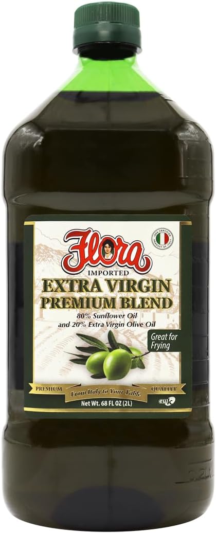 Amazon.com : Flora Foods Extra Virgin Olive Oil & Sunflower Oil Blend ...
