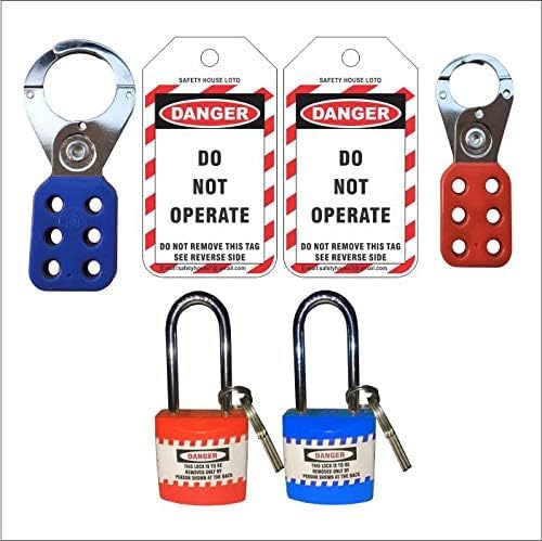 safety house loto Lockout Tagout Loto Kit -450 in 1 Set : Amazon.in ...
