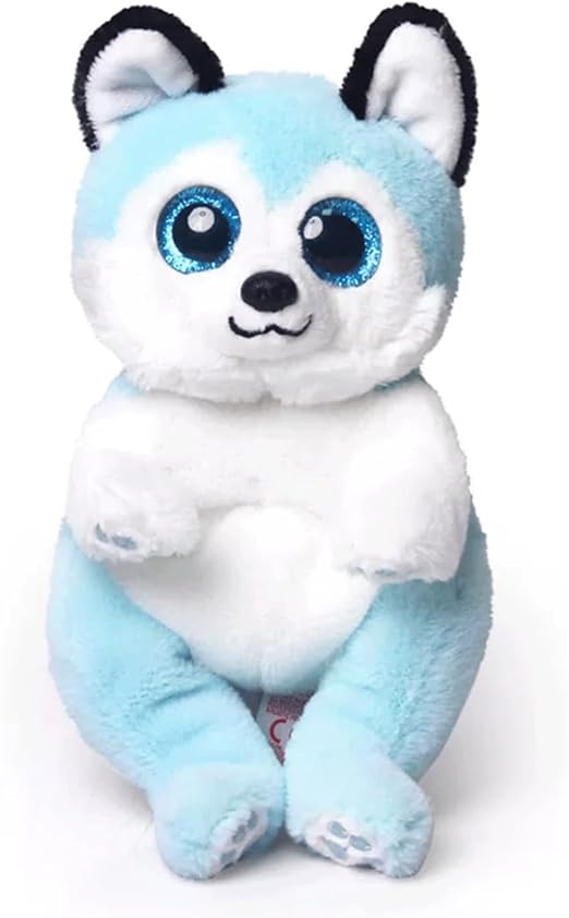 Amazon.com: Beanie Baby Thunder Husky Dog Stuffed Plush Doll (6inch ...