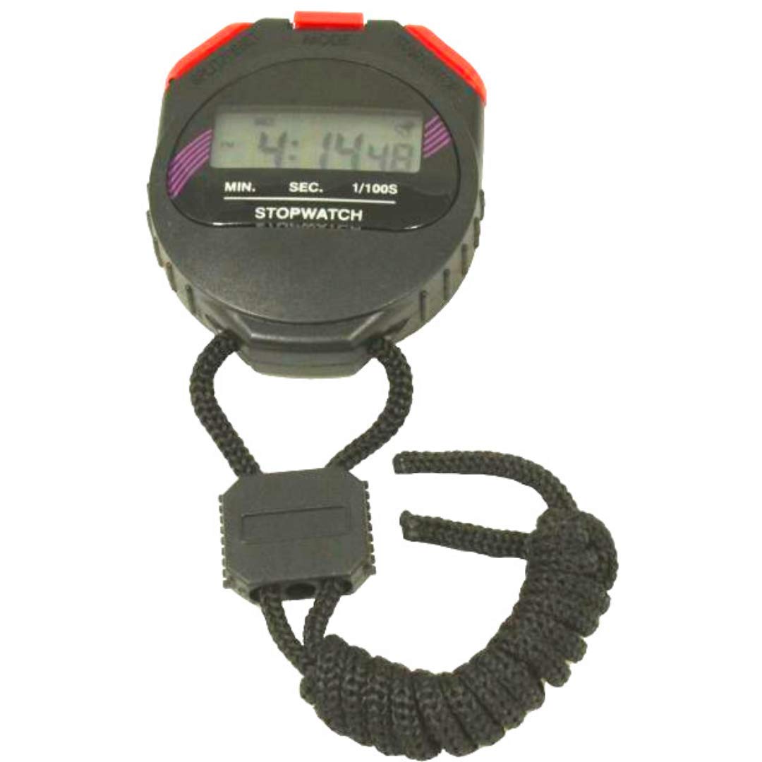 Buy Professional Digital Racer Stopwatch Timer,Handheld LCD Chronograph ...