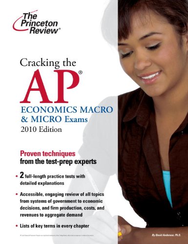 Amazon.com: Cracking the AP Economics Macro & Micro Exams, 2010 Edition ...
