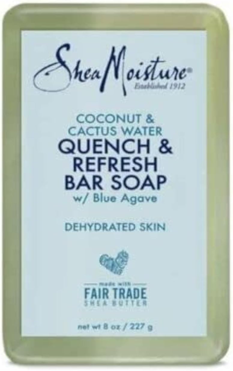 Amazon.com : Shea Moisture Soap 8 Ounce Bar Coconut & Hibiscus Shea ...