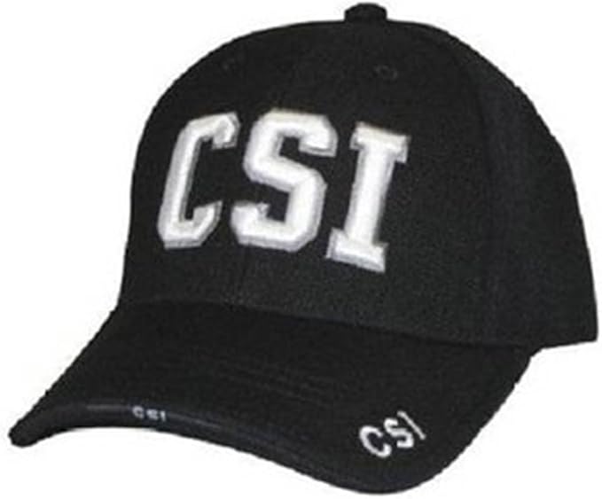 Amazon.com: CSI Embroidered Hat : Clothing, Shoes & Jewelry