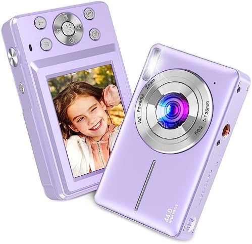 Digital Camera, Nsoela Vlogging Camera Rechargeable Digital Cameras FHD ...