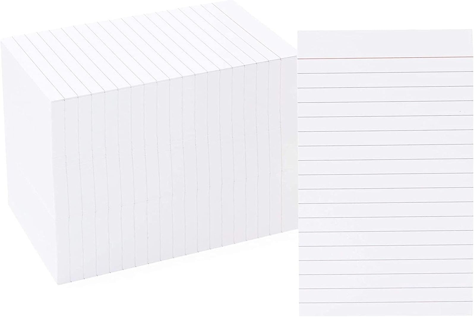 Amazon.com : White Ruled Vertical Index Note Cards, 3" X 5" Inches ...