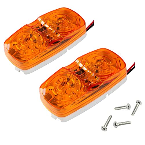 Snapklik.com : 2 Pcs RV Trailer Marker LED Light, Bullseye/Tiger Eye ...