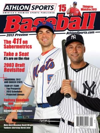 2013 Athlon Sports MLB Baseball Preview Magazine- New York Yankees/New ...