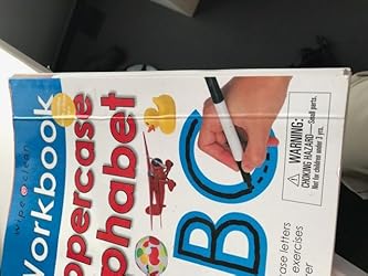 Amazon.com: Wipe Clean Workbook Uppercase Alphabet: Includes Wipe-Clean Pen (Wipe Clean Learning ...