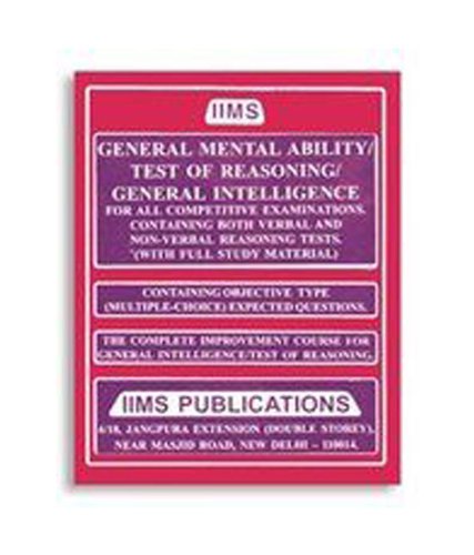 Amazon.in: Buy General Intelligence/Test Of Reasoning 4700 Book Online ...