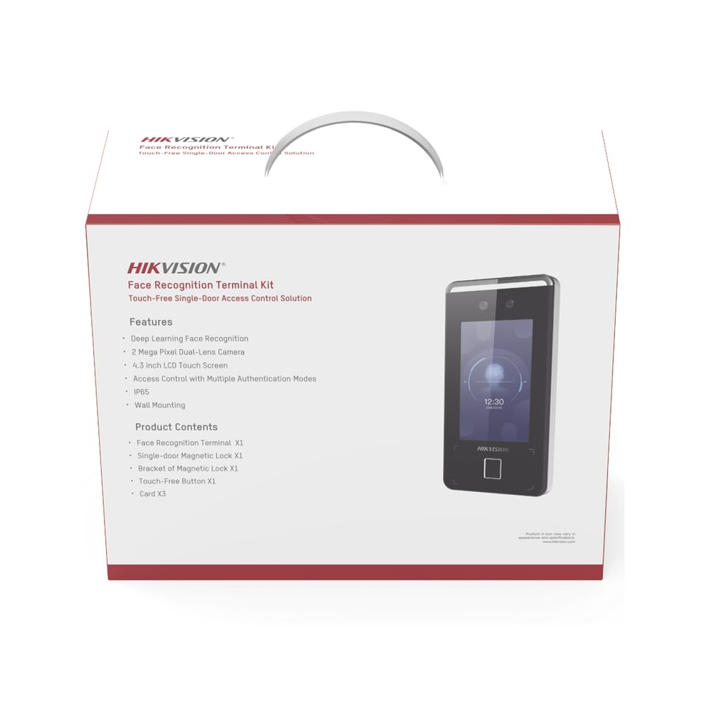 HIKVISION Face Recognition Terminal Kit DS-KAS541 User Manual
