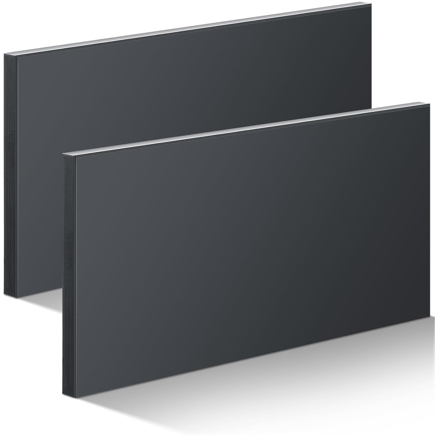 Amazon.com: 2PCS HDPE Plastic Sheet, HDPE Sheet 1/2" Thick, Size 6" x ...