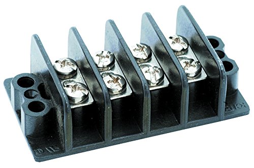 Panel Mount Barrier Terminal Block, 2 Row, 25 Positions, 22 AWG, 12 AWG ...