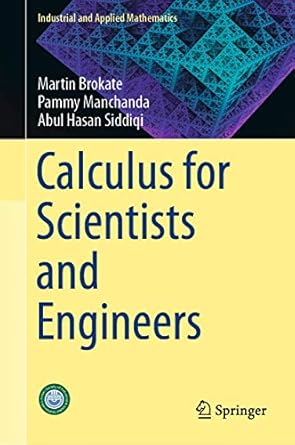 Buy Calculus for Scientists and Engineers (Industrial and Applied Mathematics) Book Online at ...