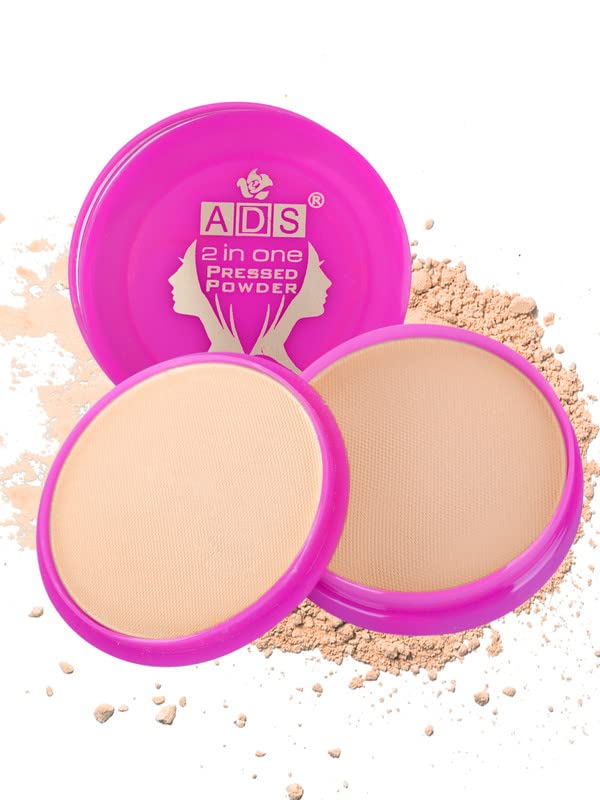 Buy ADS 2x1 Perfect Coverage Powder Compact Online at Low Prices in ...
