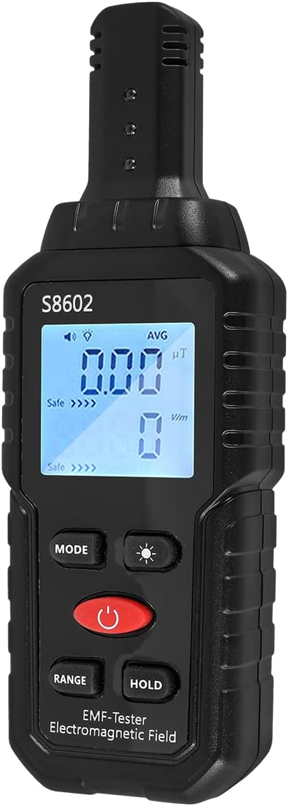 3 in 1 EMF Meter Professional, EMF Reader, Electromagnetic Radiation ...