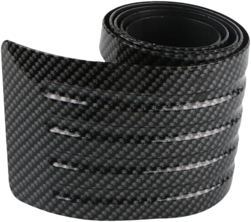 Amazon.com: WOFASHPURET Trunk Stripe 1pc car Rear Protector Rear Bumper ...