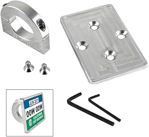 Amazon.com: Billet OHV Registration Sticker Display | 1.50" Tube Mount ...