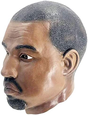 Amazon.com: HENGYUTOYMASK Realistic Black Man Latex Mask Celebrity Male ...