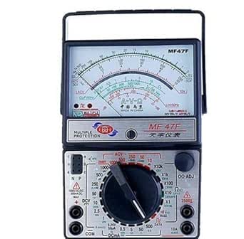 Amazon.com: Nuevo MF47F AC DC Voltímetro Amperímetro Ohmímetro Analógico Multímetro Ampere ...
