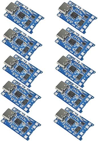 10pcs TP4056 Type-c USB 5V 1A 18650 Lithium Battery Charger Module ...