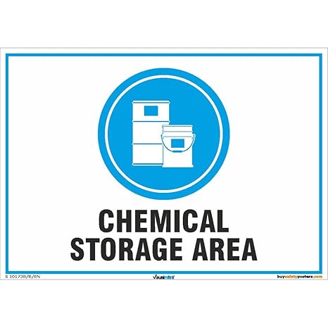 buysafetyposters.com -Chemical Storage Area Signs - Chemical Safety ...