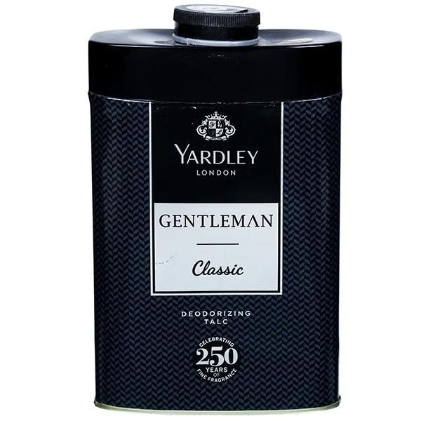 Yardley London Gentleman Deodorizing Talc Talcum Powder for Men ...