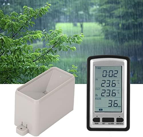 Amazon.com: Topyond Wireless Rain Gauge Weather Station,Digital LCD ...