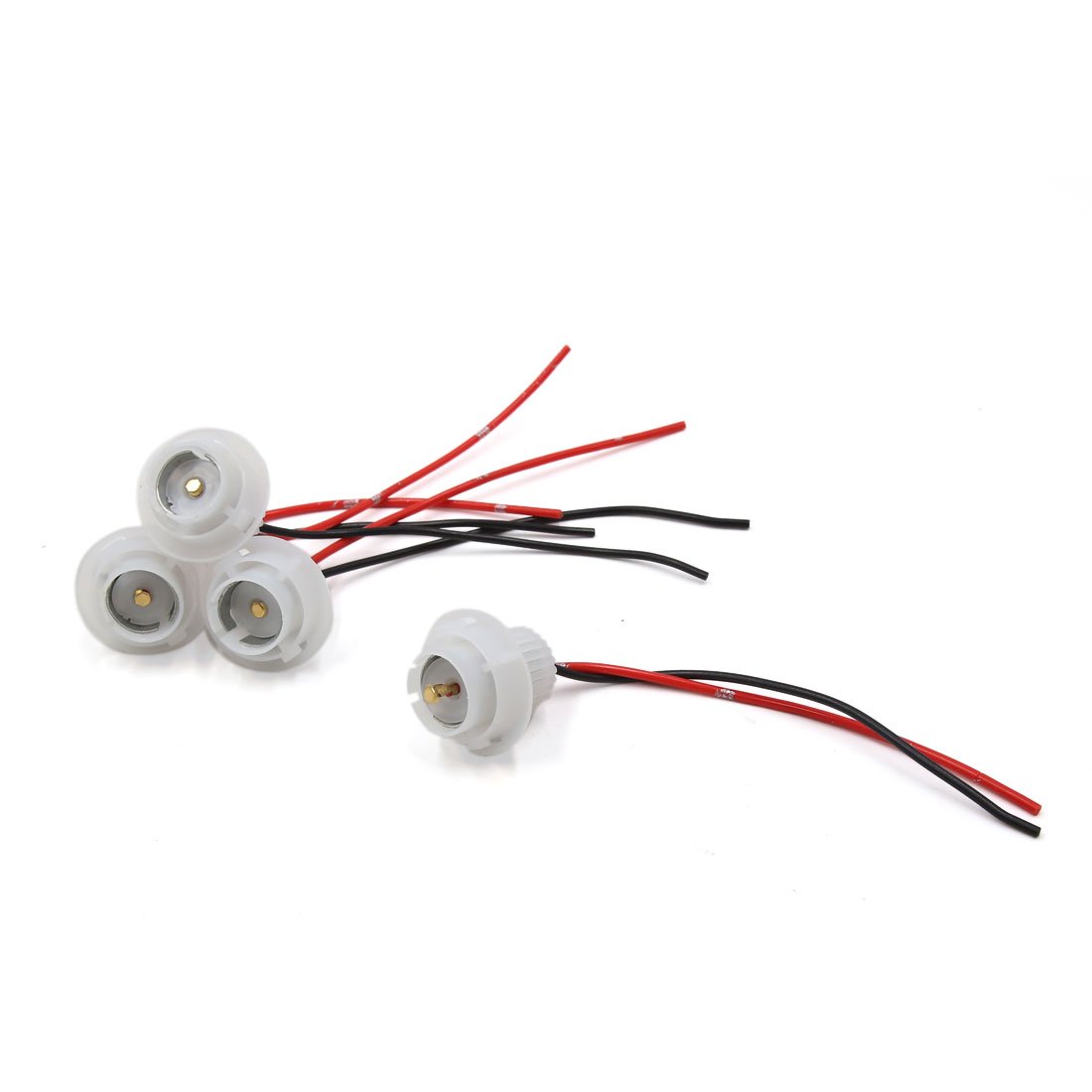 Amazon.com: uxcell 4pcs 1156 BA15S Brake Turn Signal Light Socket ...