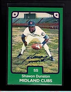 1984 Tcms Midland Cubs #22 Shawon Dunston On Card Autograph Au6961 ...