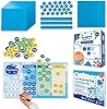 Amazon.com: 131 PCS Jumbo Magnetic Base Ten Blocks - Place Value Blocks ...