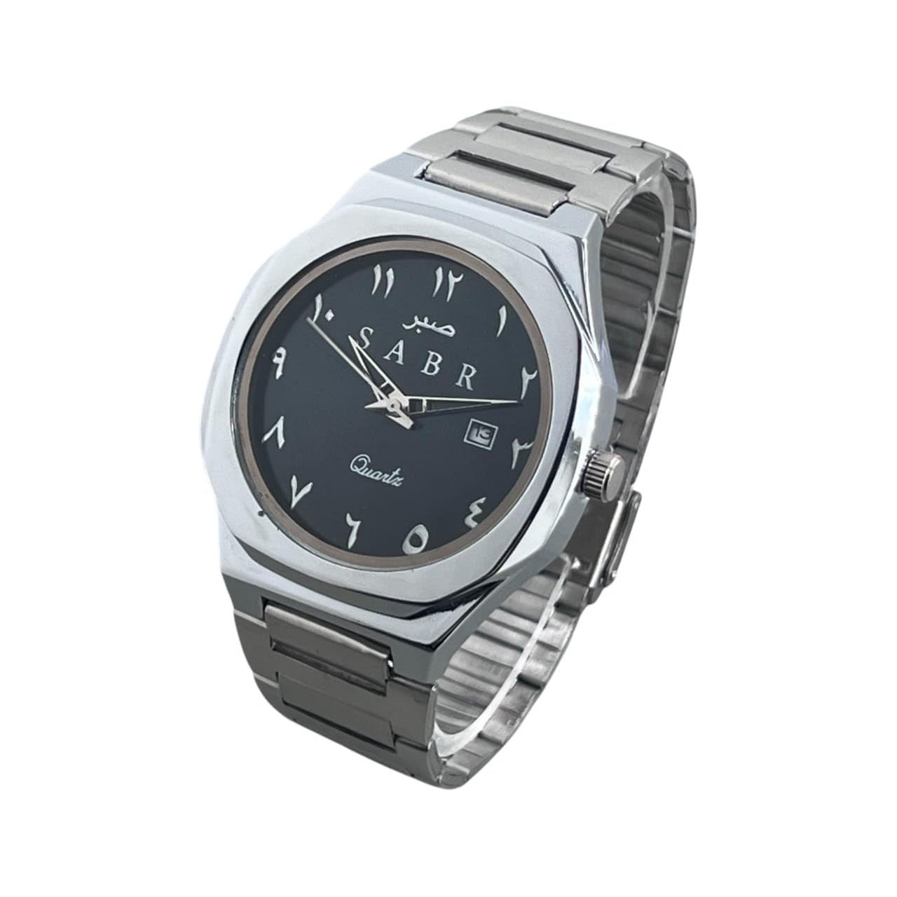 New Sabr Black dail Stainless Steel,Date Working Watch for Mens,Full ...