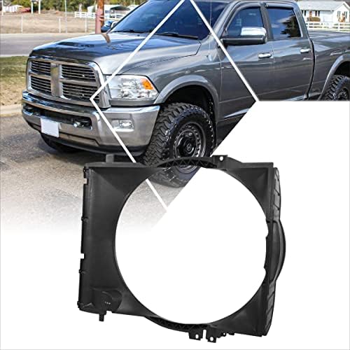 Amazon.com: OE Style Radiator Cooling Fan Shroud Compatible with 10-12 ...