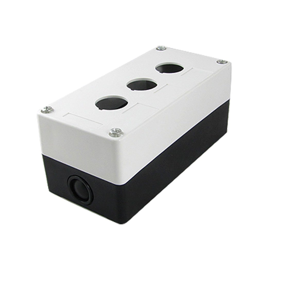 uxcell Hole Plastic Push Button Switch Control Station Protector Box ...