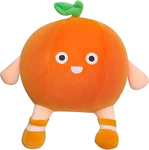 Amazon.com: Cute Stuffed Fruit Toys Oranges, Mini Oranges Boys and ...