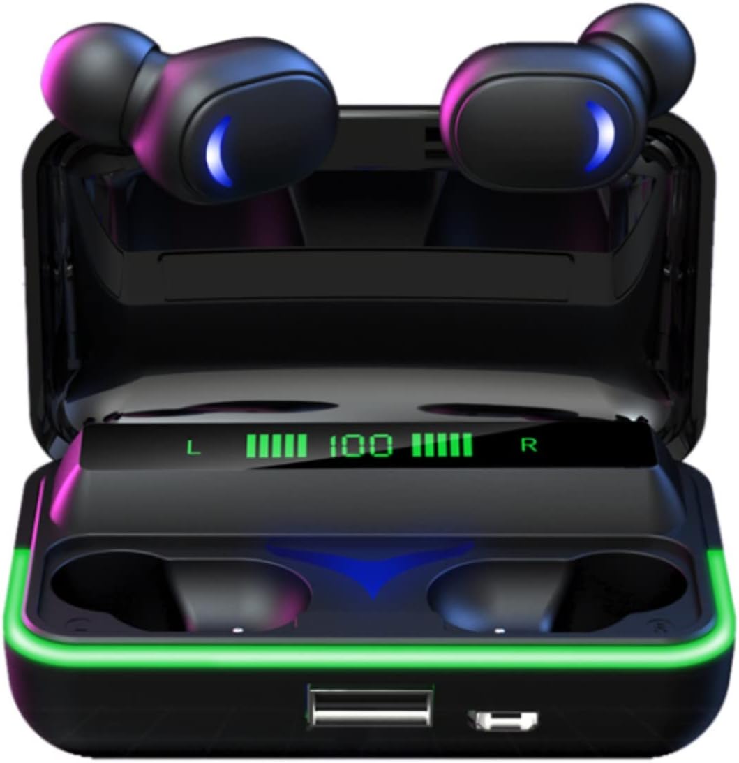 Amazon.com: Touch Control Wireless Bluetooth Earphones, Mini F9 5.0 TWS ...