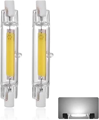 R7S LED Bulb 78mm Dimmable, 10W Light Bulb, Equivalent J78 100W Halogen ...