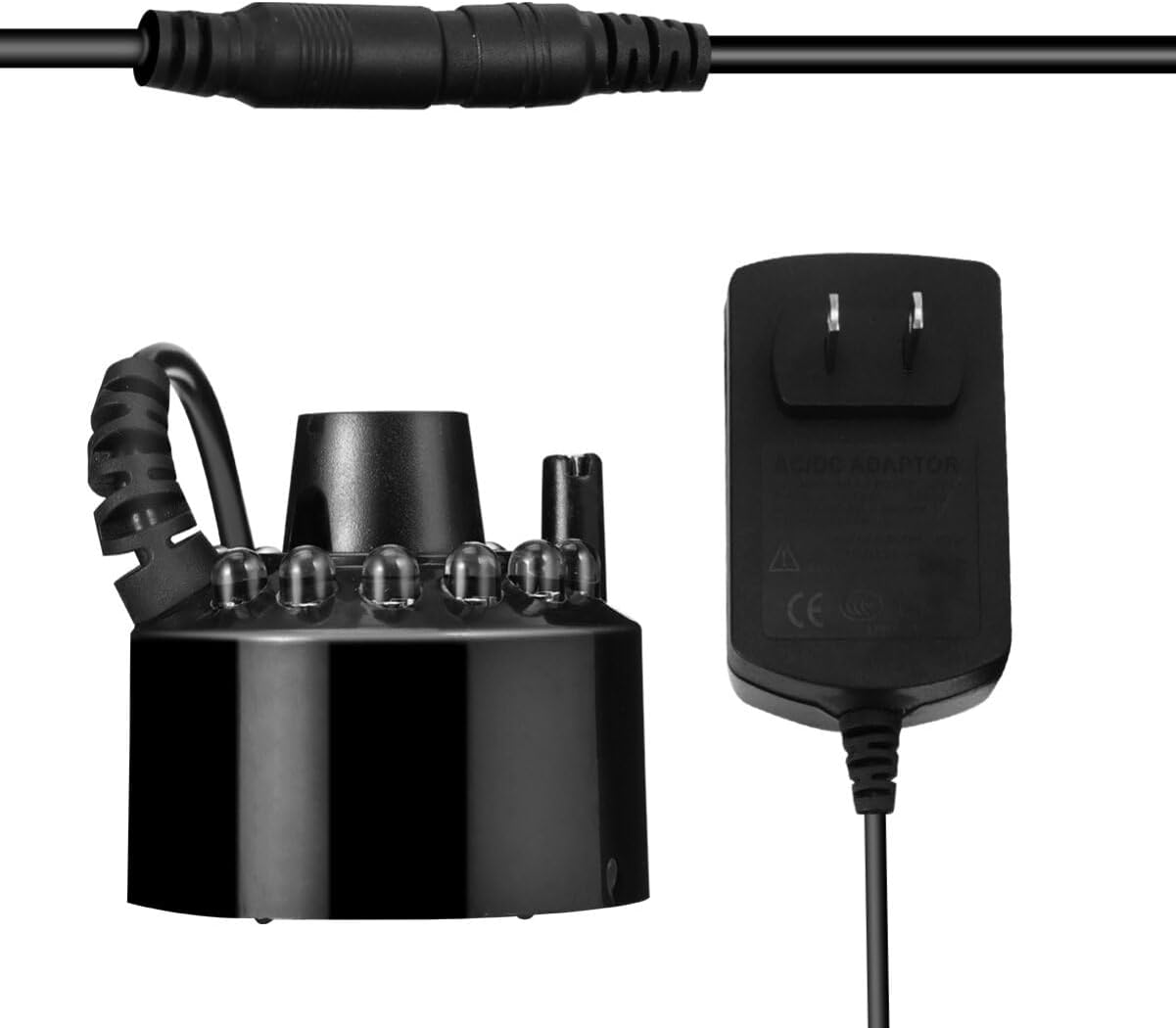 Amazon.com: Led Light Rockery Bonsai Mist Maker Fogger Water Fountain ...
