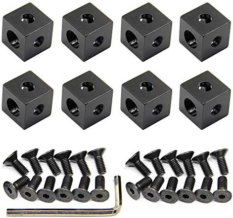 Amazon.com: BLCCLOY 8Pcs 2020 Series Aluminum Extrusion Corner Bracket ...