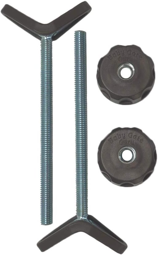 Amazon.com: 4 Pack 8MM Baby Gate Threaded Spindle Rod - 8CM Short for ...