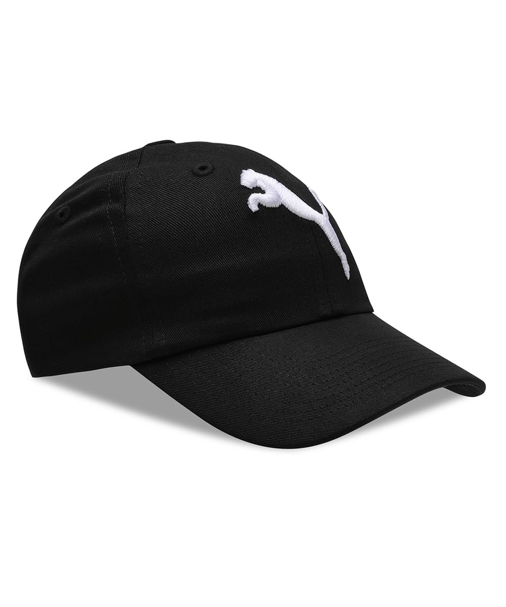 Puma Unisex-Kid ESS Cap Jr, Black-Big Cat, Youth (2620005) : Amazon.in ...