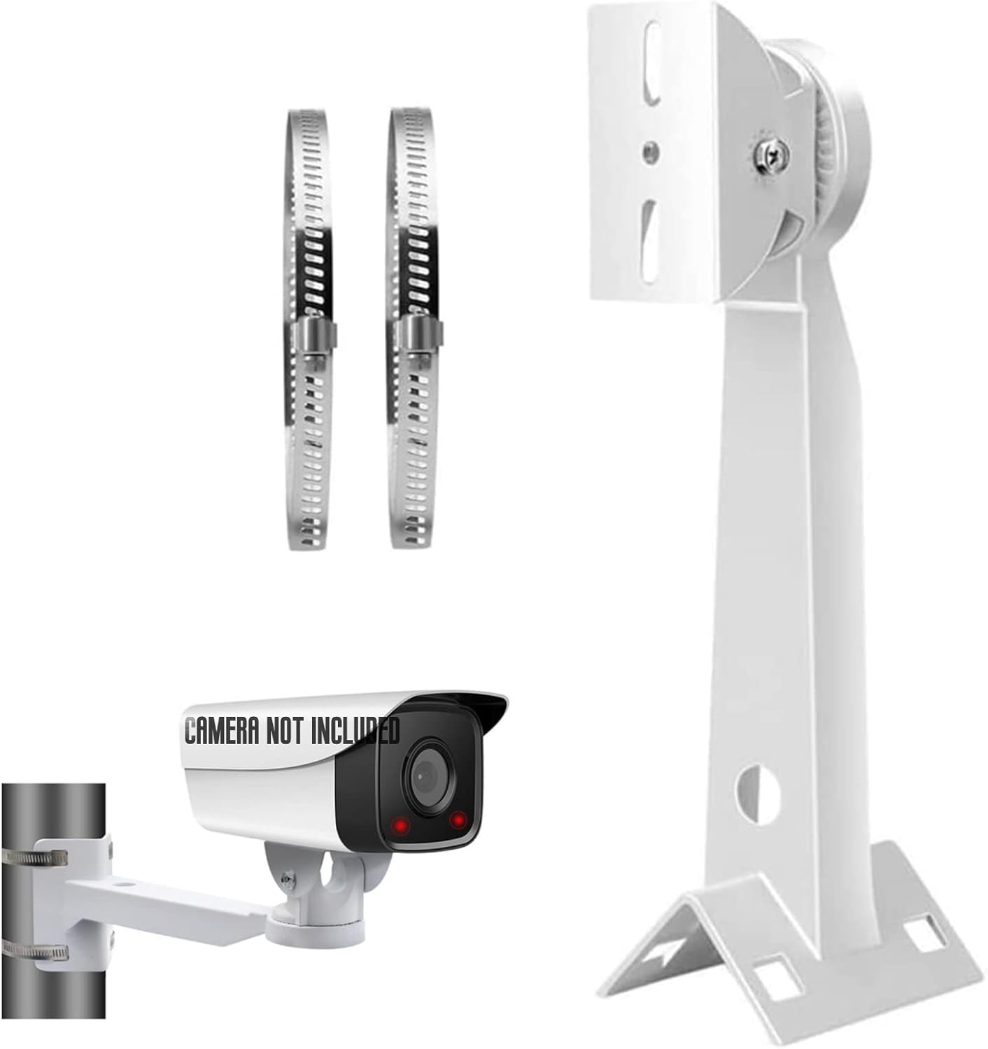 Amazon.com : V-Fiabilidad Security Camera Corner Pole Mounting Bracket, Universal Wall Corner ...