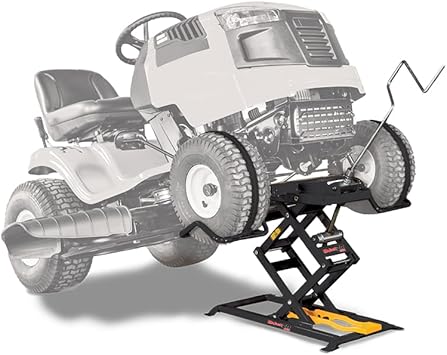 Amazon.com : MoJack ZR350 45005-OP ZR Adjustable Lawn Mower Lift, 350 ...